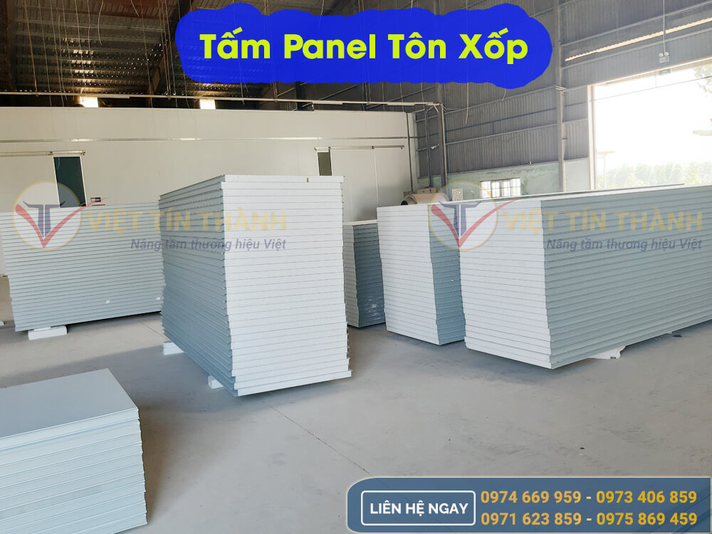 tấm panel tôn xốp ứng dụng thực tế và sự hiệu quả mang lại - VIỆT TÍN THÀNH